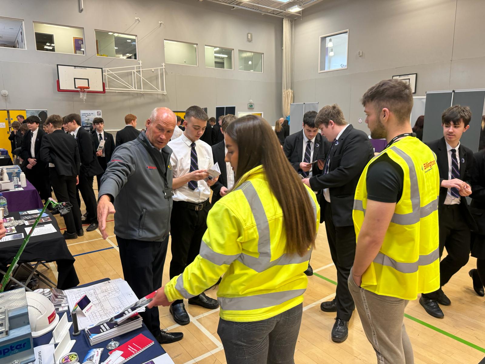 Billington Structures inspires at Outwood Academy Careers Day